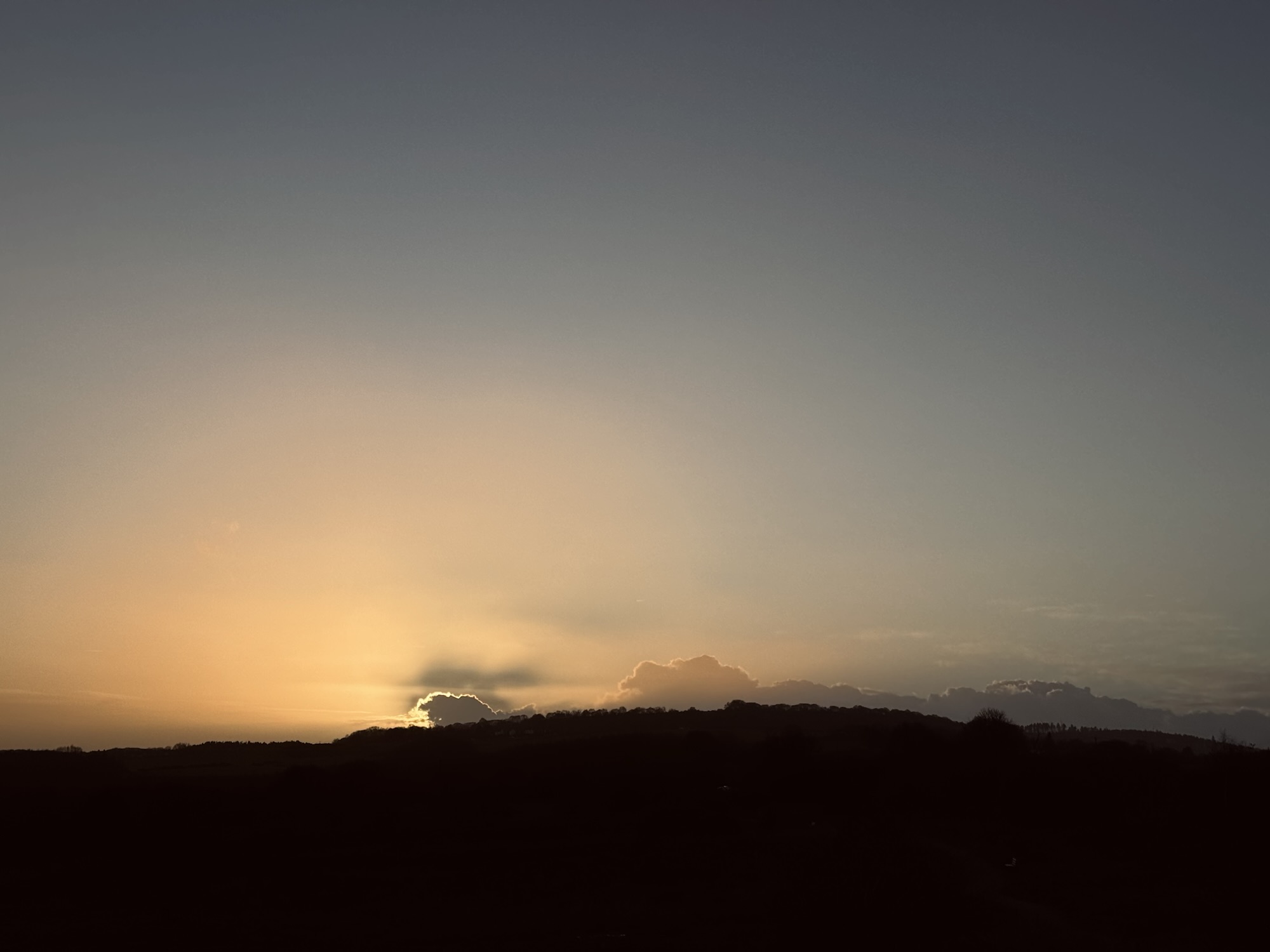 Sunset Over the Pennines – Wording